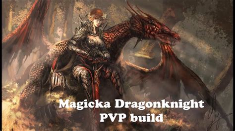 Magicka Dragonknight Pvp Build Small Scale Youtube