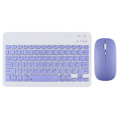 Rechargeable Ultra Slim Wireless Bluetooth Keyboard And Mouse Set