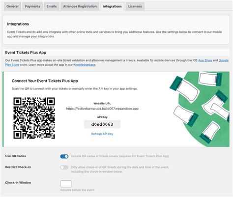 Event Tickets Settings Overview Knowledgebase