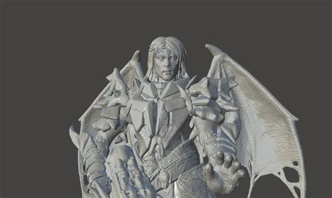 Stl File Galena Quake Champions Totem Epic Vanity Wyvern Ghoul