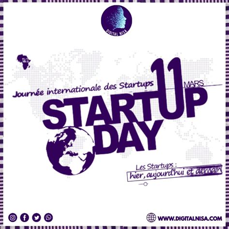 🚀 Célébrons La Journée Internationale Des Startups Digital Nisa