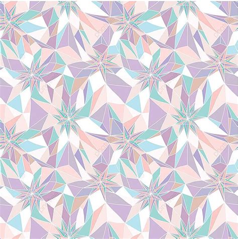 Seamless Abstract Geometric Pattern Continuity Colorful Wallpaper Vector Continuity Colorful