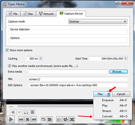 Recording Screen With VLC Player On Windows