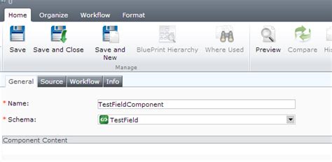 only able to edit source of a schema component in sdl tridion stack