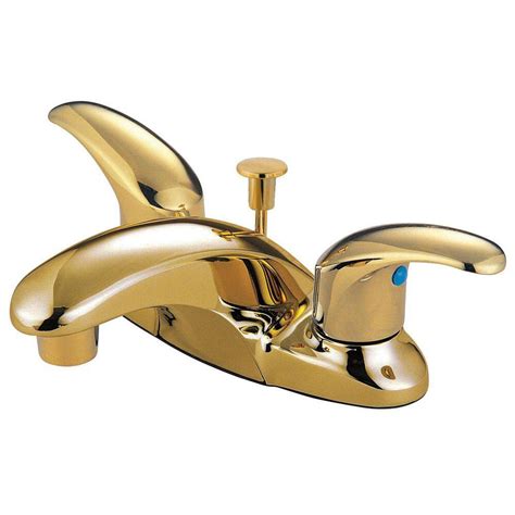 Kingston Brass Legacy 4 In Centerset 2 Handle Bathroom Faucet With