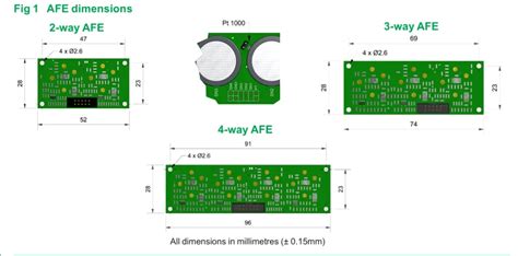 Analogue Front End Afe Alphasense For A4 Air Quality Gas Sensors Buy Analogue Front End