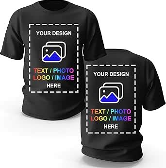 Custom T Shirts For Men Women Design Your Own Personalized T Shirt Add