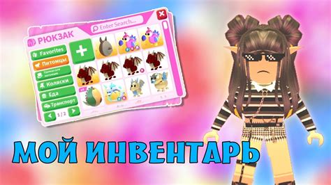 Мой инвентарь Адопт Ми Роблокс Youtube