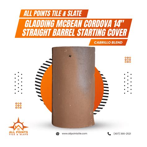 Gladding Mcbean Cordova 14 Straight Barrel Starting Cover All Points