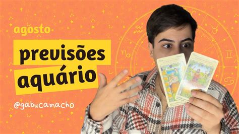 AquÁrio Tarot Agosto 2024 PrevisÕes Do MÊs Gabu Camacho Youtube