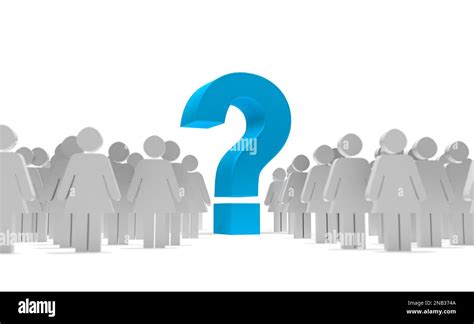 Question Mark Isolated Over White Background Concept Of Doubts And