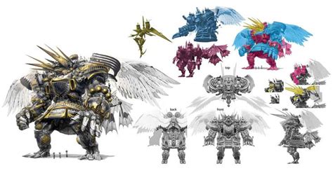 Perfect Alexander Concept Art Final Fantasy Xiv Shadowbringers Art