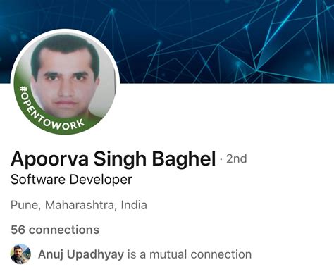 Anuj Upadhyay On Linkedin Please Reach Out To Apoorva Singh Baghel For