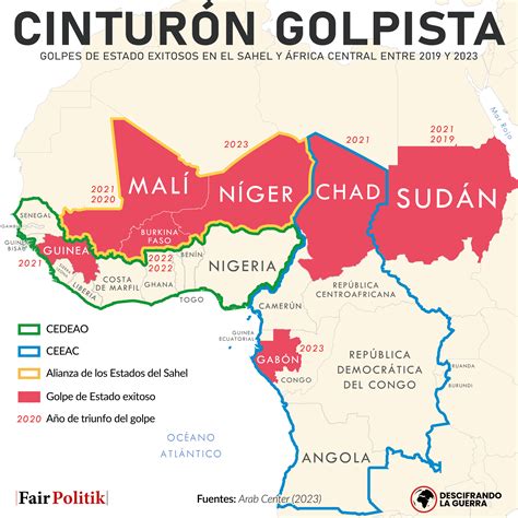 Mapa De Los Golpes De Estado En El Sahel Descifrando La Guerra