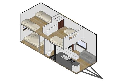 Tiny House On Wheels Floor Plans House Plans