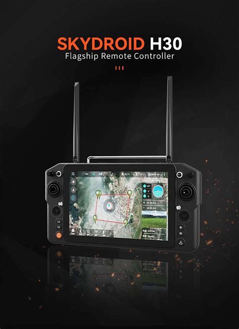 Skydroid H30 Remote Controller With 101 Inch Touch Screen 800mhz 1