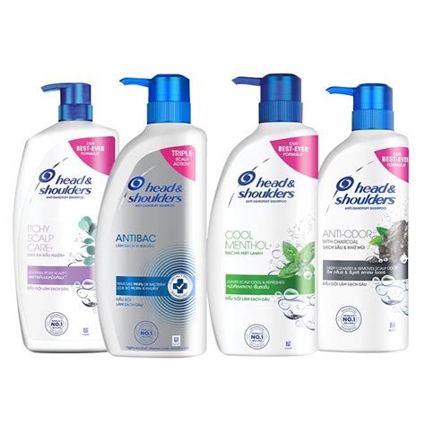 Mua Dầu Gội HEAD SHOULDERS chai ml Bạc Hà Da Đầu Ngứa Hương Chanh Than Hoạt Tính giá rẻ