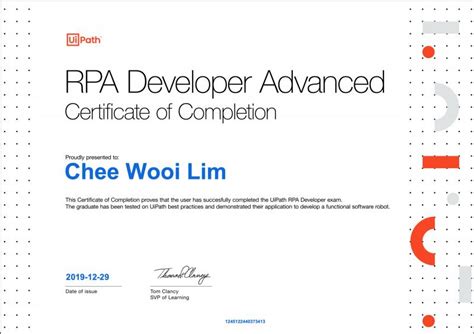 Chee Wooi Lim On Linkedin Rpa Uipath