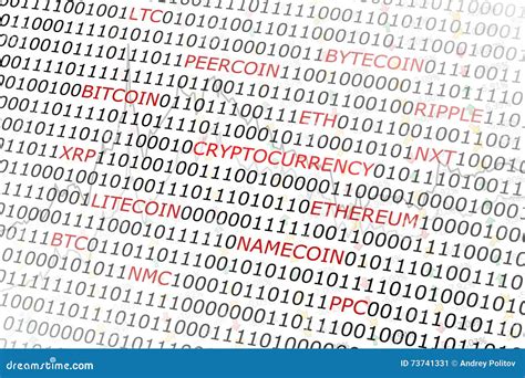 Crypto Currency Background Stock Image Image Of Cryptocurrency 73741331