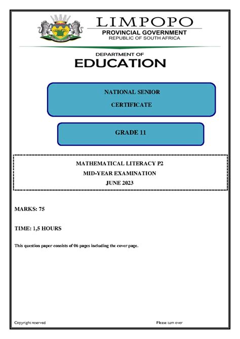 Ec Maths Literacy Grade 12 September 2024 P1 And Memo Downloaded From