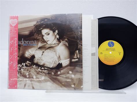 帯シュリンク付 Madonna マドンナ Like A Virgin ライク・ア・ヴァージン Lp 12インチ Nile Records