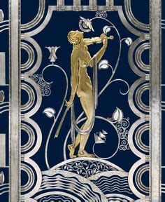 Экран для камина от Павла Фехера, Венгрия, примерно 1930 год / Art Deco ...