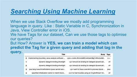Search Engine Using Natural Language Processing Ppt