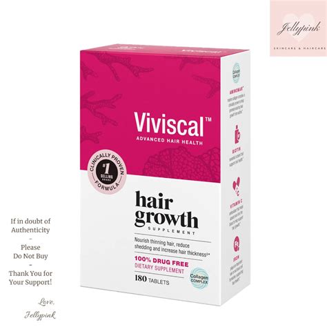 Viviscal Womens Hair Growth Supplements For Thicker Fuller Hair 180