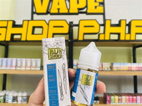 Bushou Salt Kunai Trà quất lạnh 30mg 50mg Vape PHP Đà Nẵng