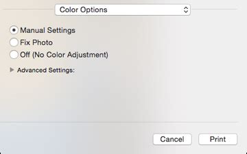 Managing Color Mac
