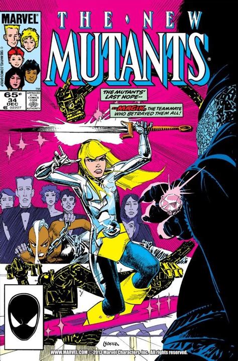 New Mutants Vol 1 34 Marvel Database Fandom Powered By Wikia