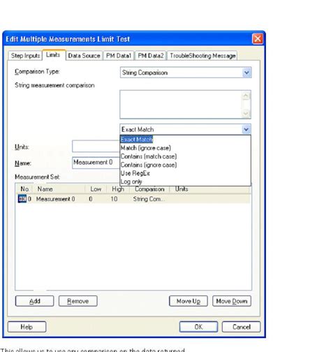 Extend The Multi Numeric Step Type To The Multi Measurement With String