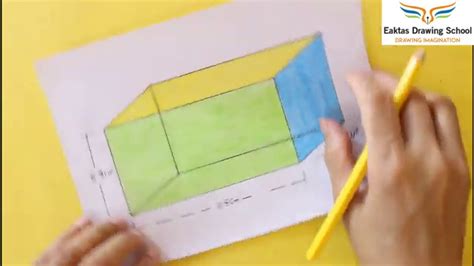 How To Draw A Cuboid Easy Youtube