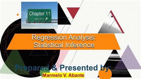 Regression Analysis Statistical Inference Youtube