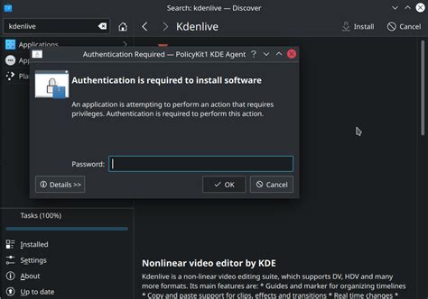 how to install kdenlive in linux geeksforgeeks
