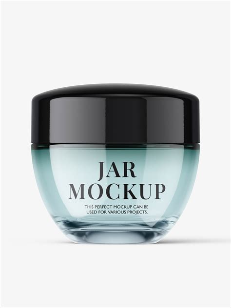 Clear Glass Jar Mockup Smarty Mockups