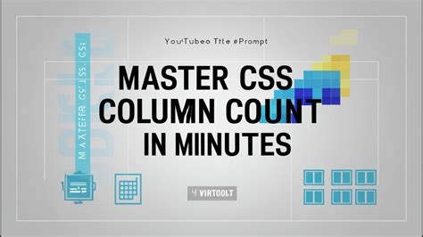 Master Css Column Count In Minutes Youtube