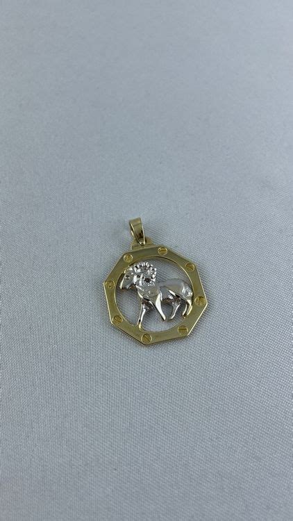 Widder Anhänger in 585 Gold 14 Karat LETZTE MÖGLICHKEIT Kaufen
