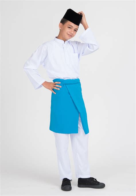 Secondary School Baju Melayu Set Set Baju Melayu Sekolah Menengah