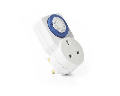 Timer Plug Socket 24 Hour Segment Programmable Energy Saving Plug In Switch £5 99 Picclick Uk