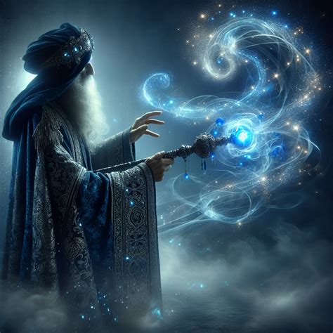 Wizard Casting An Ethereal Spell Blank Template Imgflip