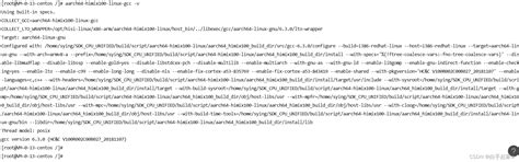 交叉编译环境搭建记录 aarch64 himix100 linux csdn博客