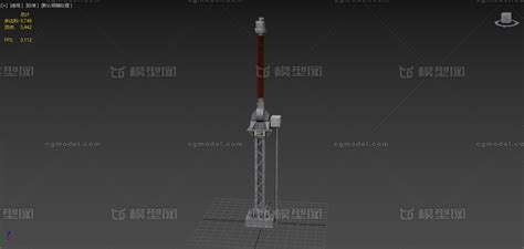 电压互感器 发电站设施 变电站 变压装置 电力设备设施模型 工业设备模型库 3ds Maxmax模型下载 Cg模型网