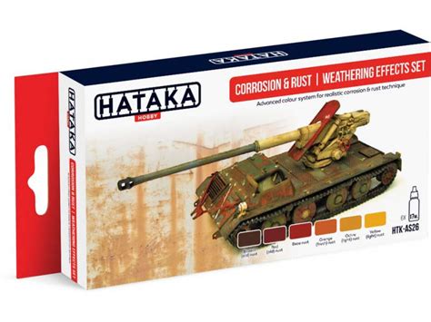 Corrosion Rust Weathering Effects Set Hataka Javis Manufacturing Ltd