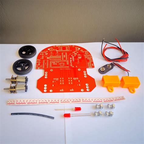 Jual Kit Robot Microcontroller Starter Arduino 8 Sensor With Downloader