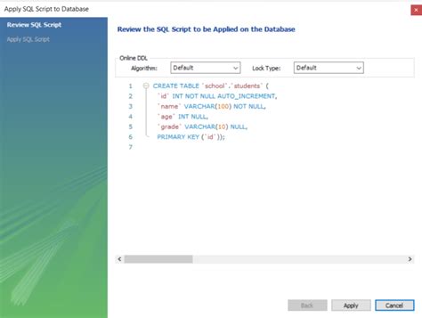 How To CREATE TABLE In MySQL Database