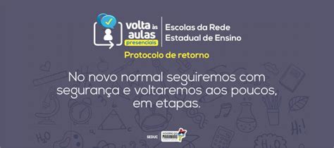 Seduc Divulga Portaria Para Retorno Das Aulas Presenciais Na Rede