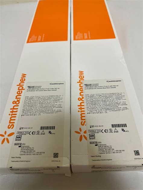 New Smith And Nephew 72203854 Suturefix Ultra Anchor 19 Mm Disposables