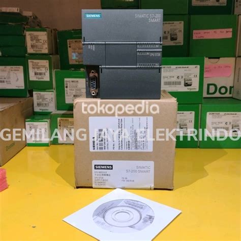 Jual Plc Siemens S7 200 Smart 6es7288 1st20 0aa0 24vdc Smart Cpu St20 Ori Shopee Indonesia