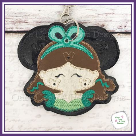 Cindy Step Sister Pin Holder Lanyard Ith Machine Embroidery Design Once Upon A Hoop Des
